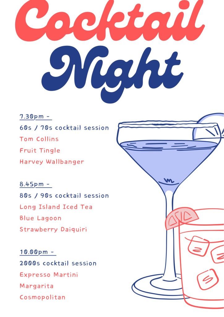 Cocktail Night - Adelaide Lutheran Sports Club